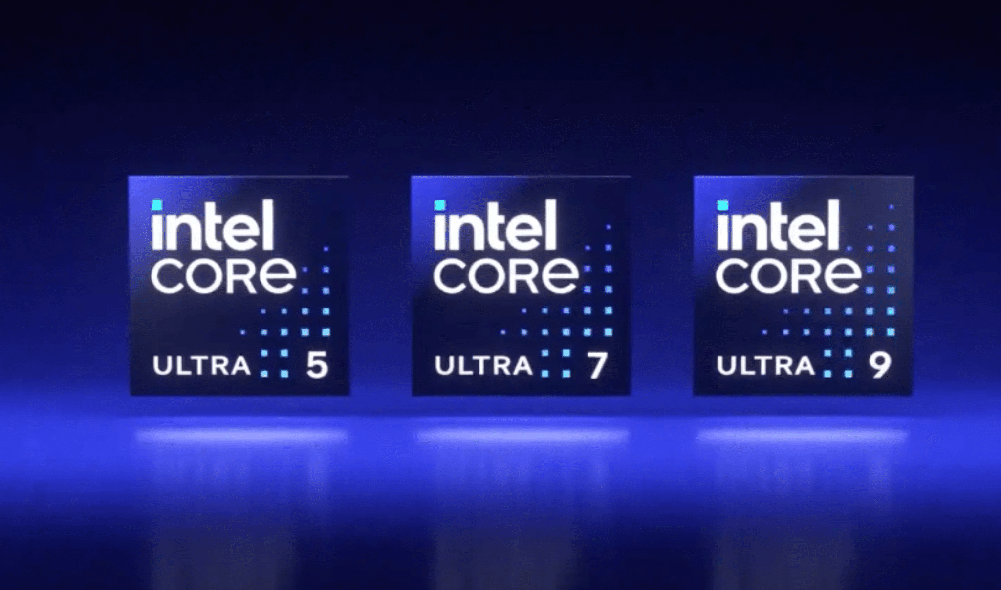 Intel Core Ultra Processors Warm-up, Reveal New Logos - Gizcoupon